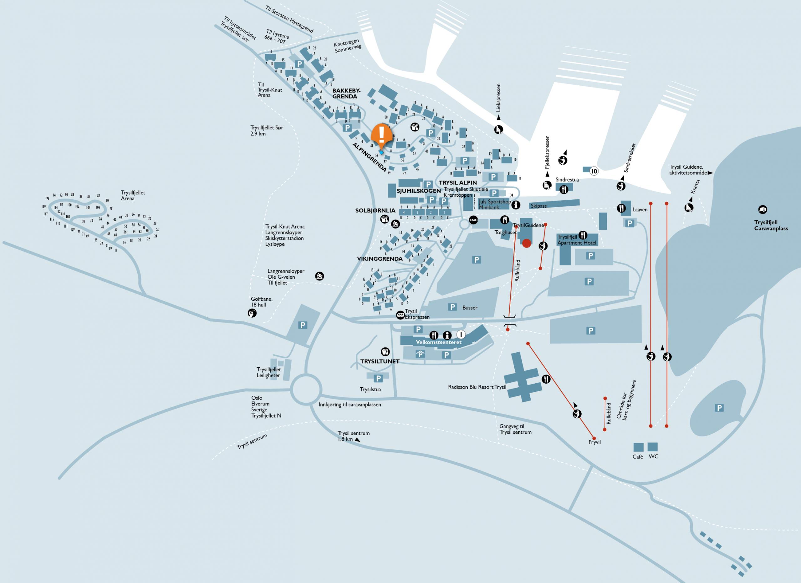 Skiunterkunft TRYSIL ALPIN 59 | Ski und Mehr